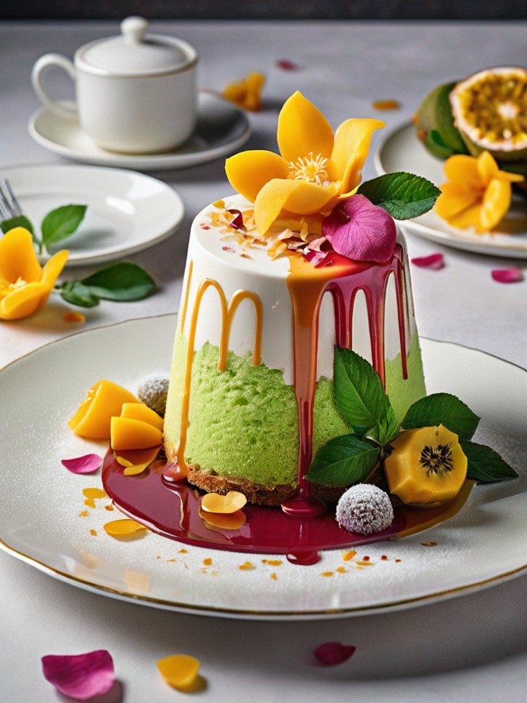 Indulgence Unleashed: A Fusion of Flavors in a Matcha Mango ...