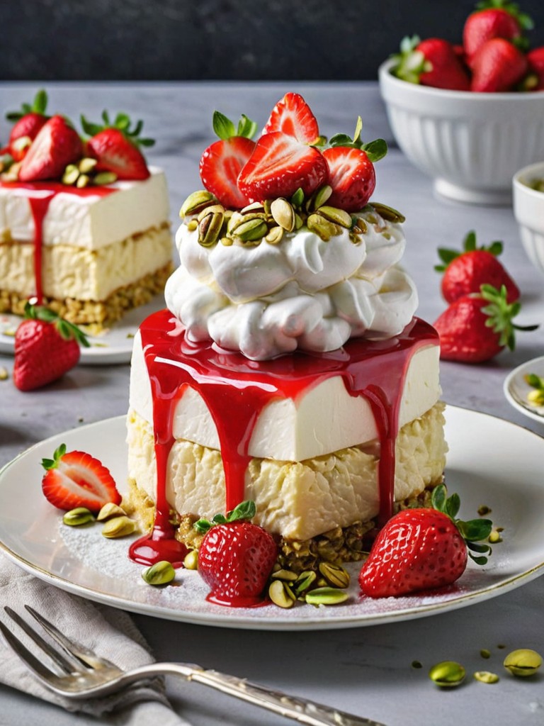 Strawberry Cheesecake Delight: A Heavenly Symphony of Creaminess and ...