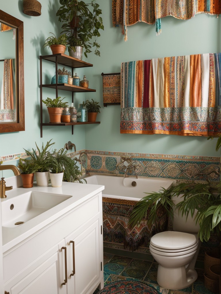 Bold and Beautiful: Embrace Eclectic Bathroom Design | aulivin.com