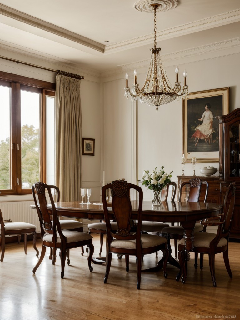 Timeless Elegance: Revamp Your Dining Room with Vintage Charm | aulivin.com
