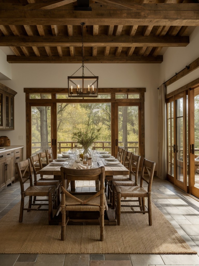 Beachy Eats: Coastal Dining Room Inspiration | aulivin.com