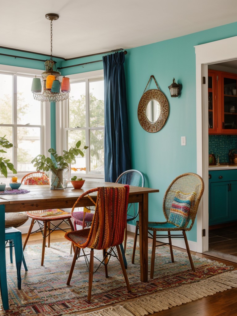 Creating an Eclectic Dining Room: Vintage meets Modern | aulivin.com