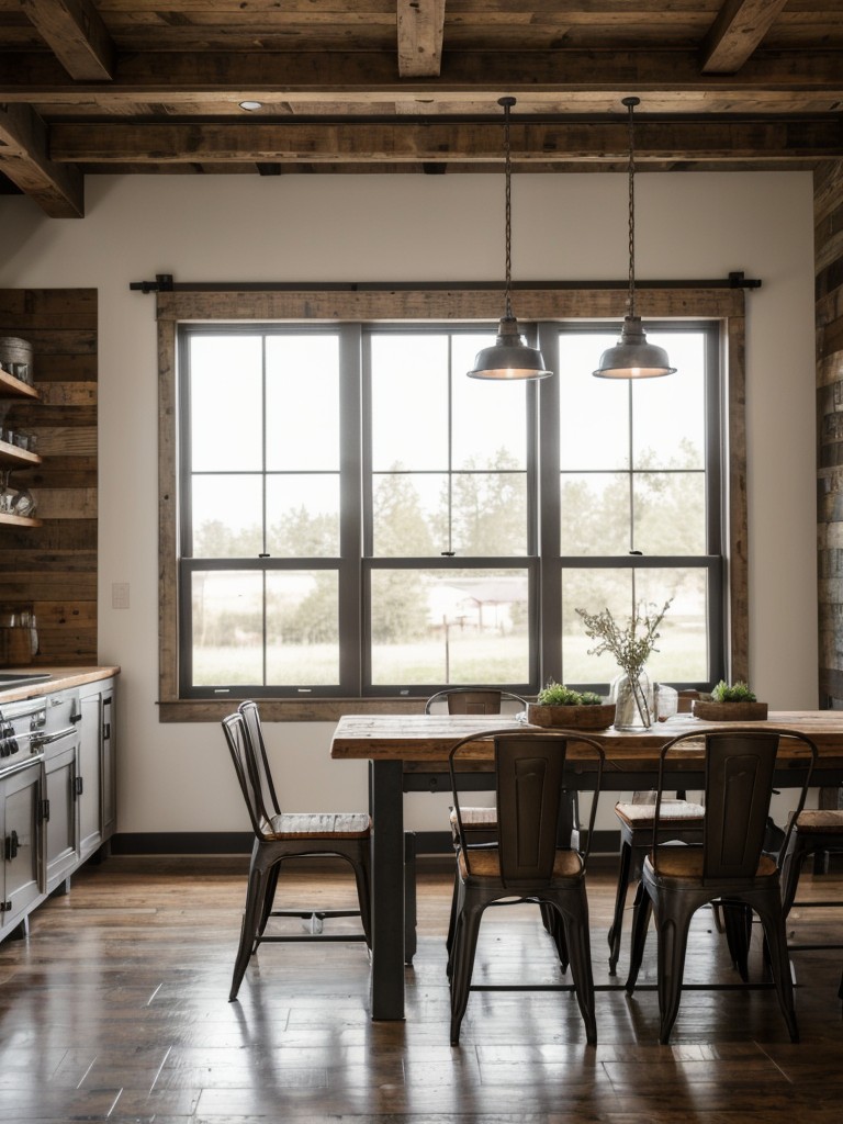 Embracing Rustic Sophistication: Modern Farmhouse Dining Room Ideas ...
