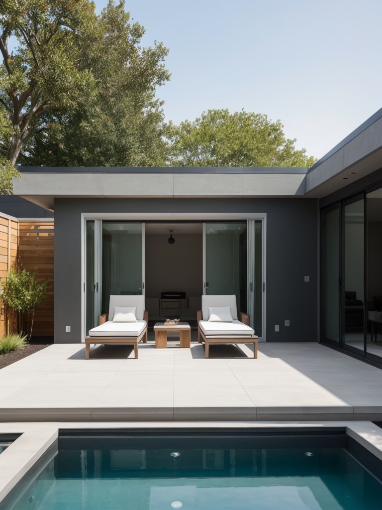 Minimalist and eco-friendly: Creating a stylish modern backyard ...